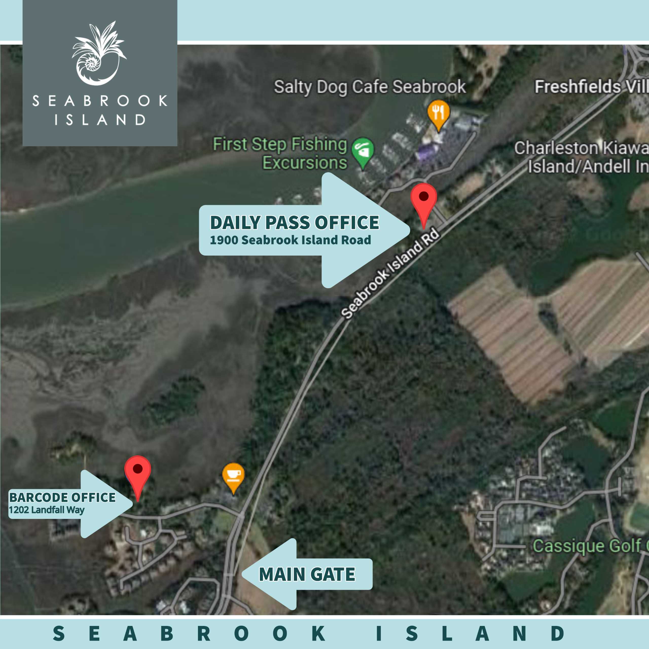 SIPOA Daily Pass Location